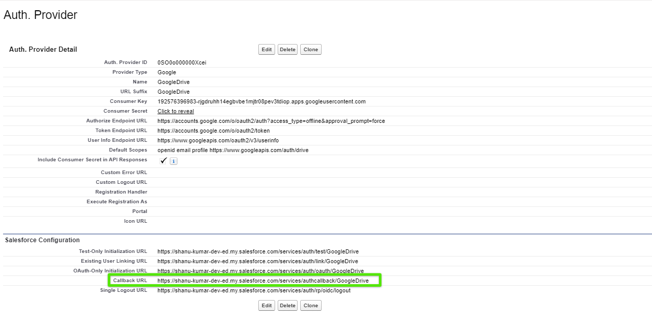 Introduction To Named Credential For Google Drive Authorization In ...