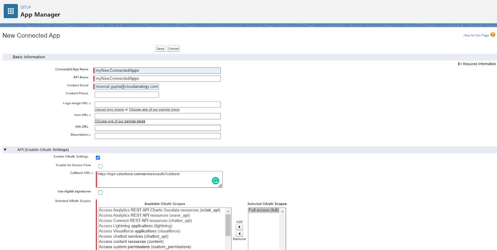 How to Insert/Create Contacts through REST API?