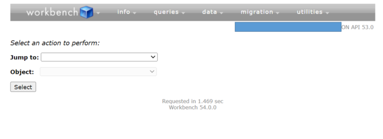 Introduction To Workbench In Salesforce