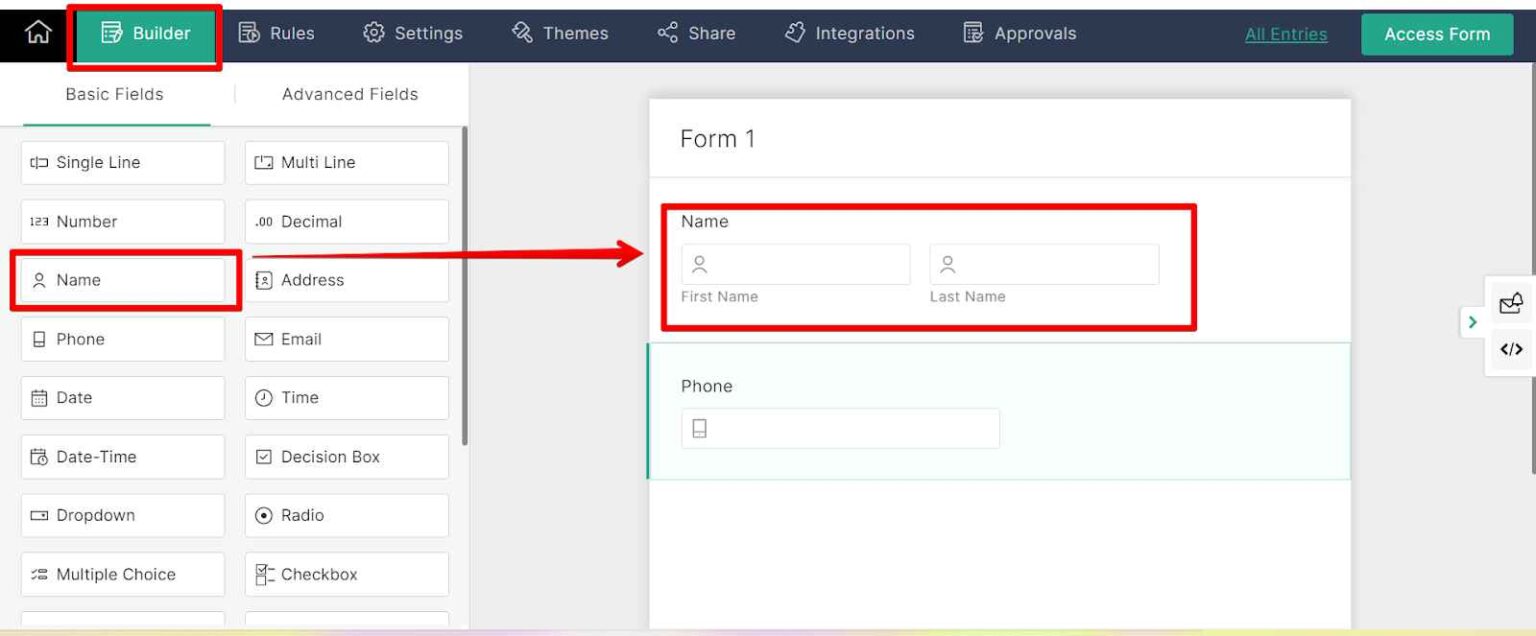 Integrating Zoho forms with Zoho CRM